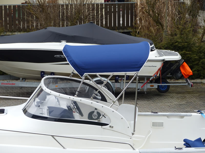 Sprayhood - Bimini - Persenning für Quicksilver 630 commander ...