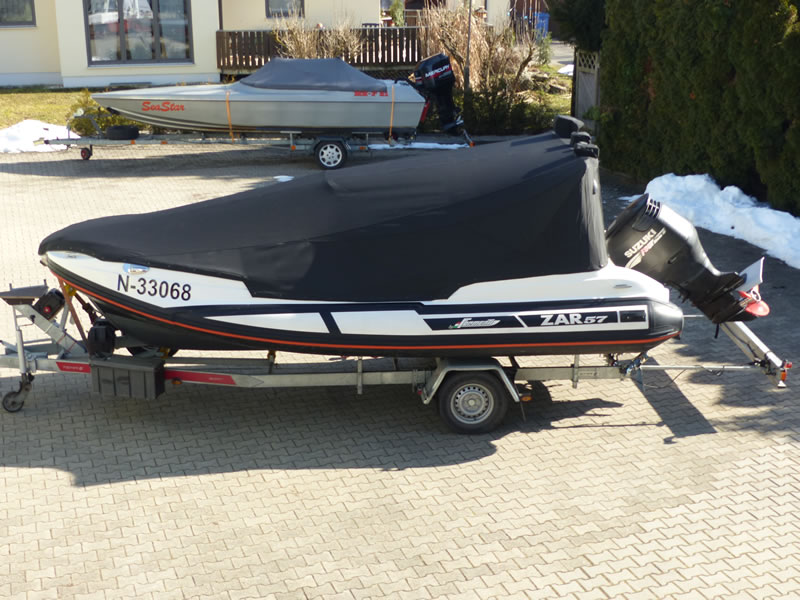 Persenning ZAR Formenti 57 Welldeck - Bootssattlerei Hallier