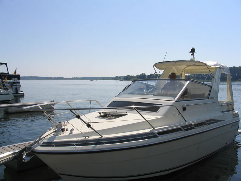 Bildergalerie - Kategorie: Fairline 21 - Bild: Verdeck Fairline 21 ...
